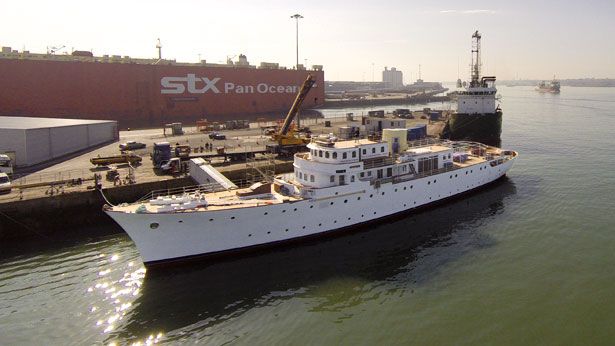 Superyacht Shemara launch update